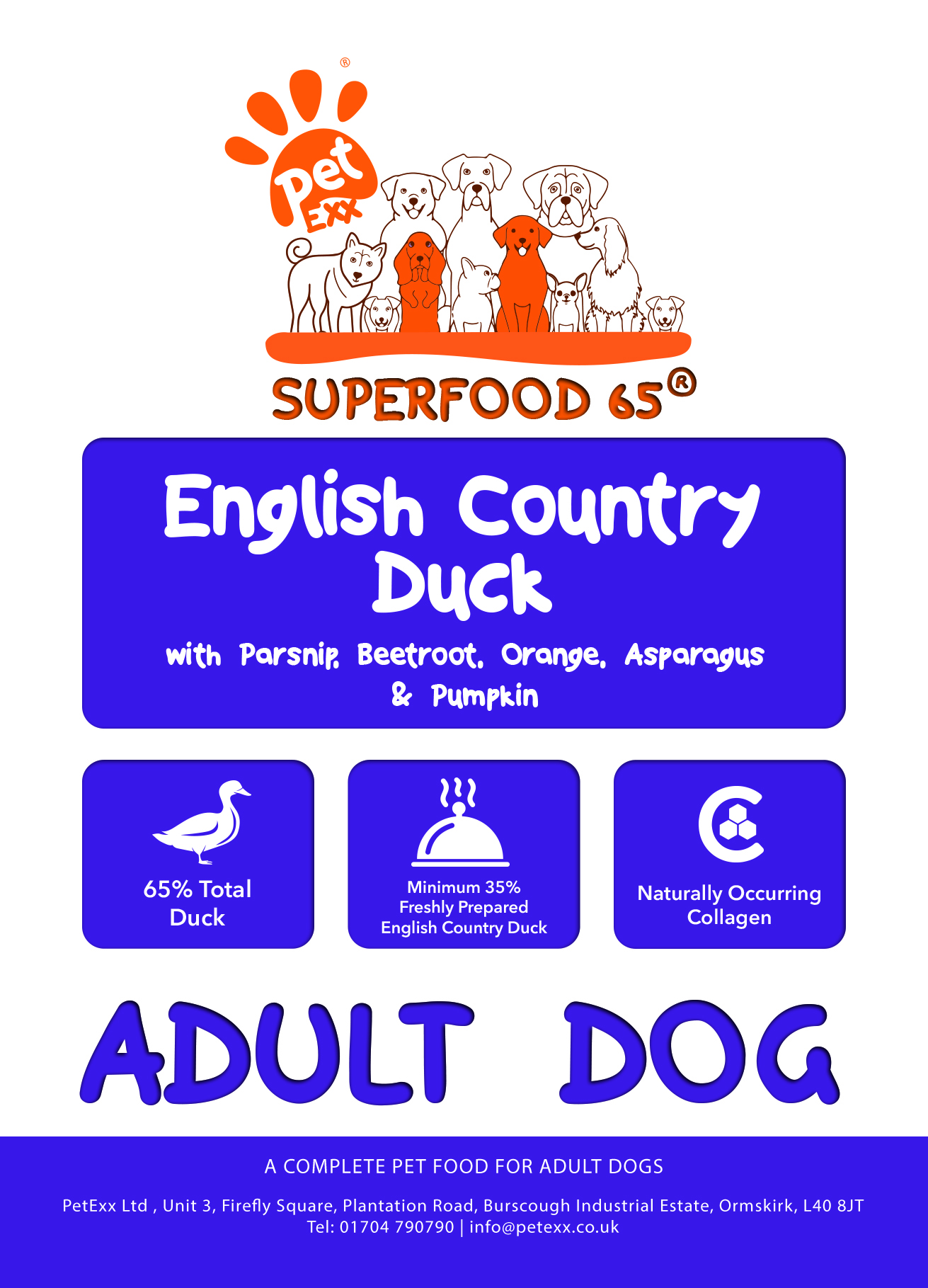 Superfood English Country Duck with parsnip, beetroot, orange ...